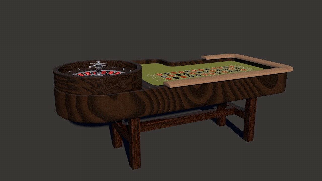 ArtStation - Roulette Table | Game Assets