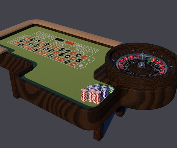 ArtStation - Roulette Table | Game Assets