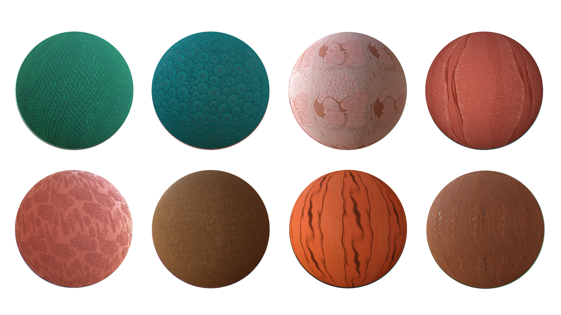 ArtStation - 50 Fantasy style textures illustrated with Substance ...