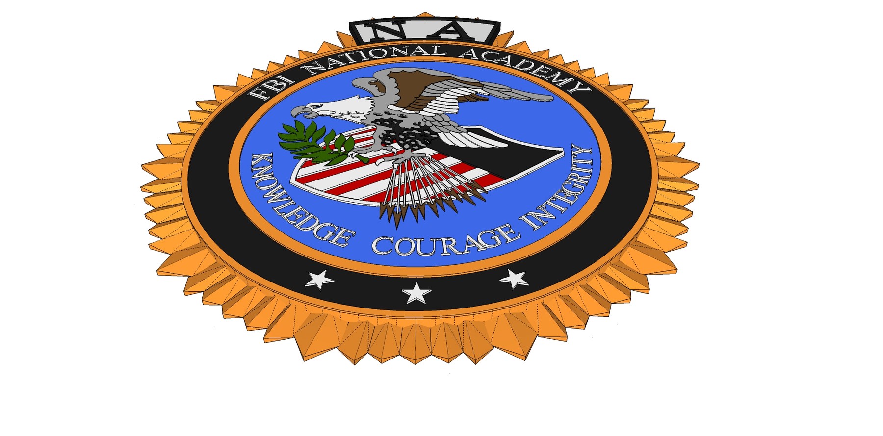 ArtStation - FBI National Academy Seal | Resources
