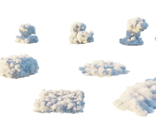 ArtStation - 10 VDB CLOUDS | Resources