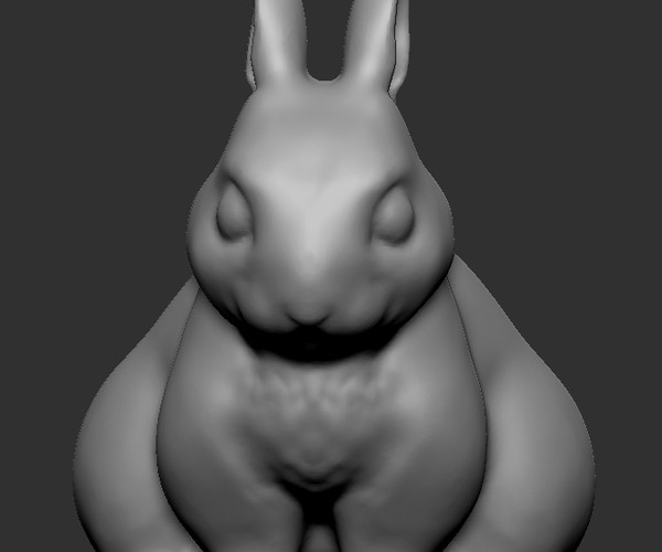 ArtStation - Rabbit obje | Resources