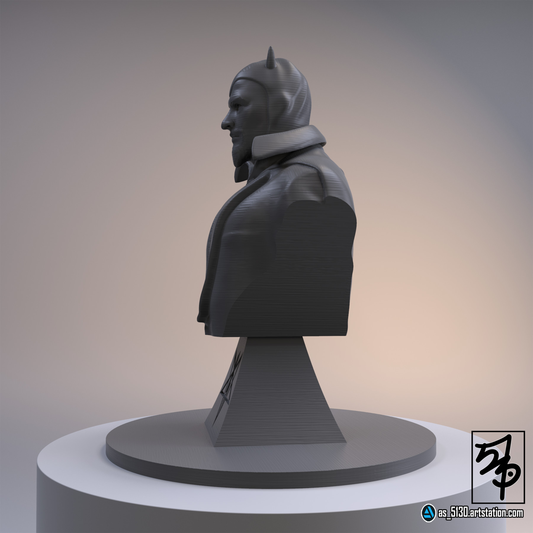 ArtStation - The Devil. (3D Printable Model) | Resources