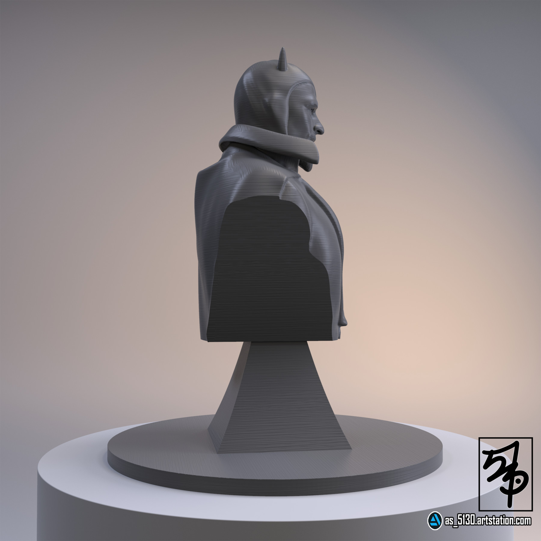 ArtStation - The Devil. (3D Printable Model) | Resources