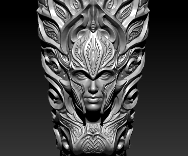 ArtStation - Viking Valkyrie Drinking Horn | Game Assets