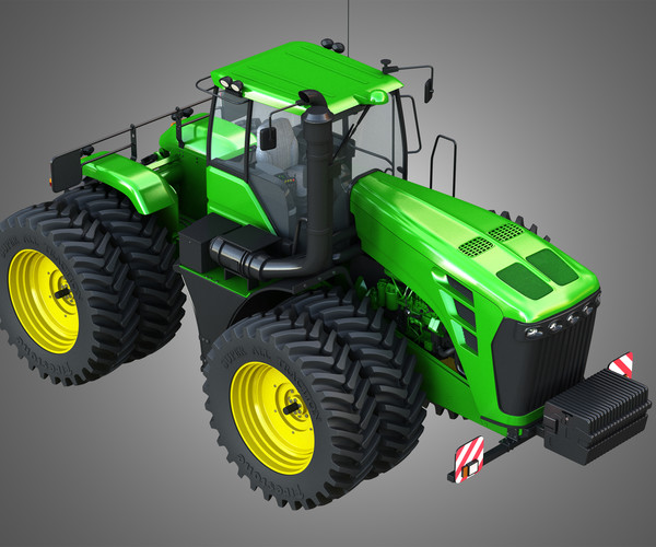 ArtStation - 9230 Articulated Tractor 3D model | Resources