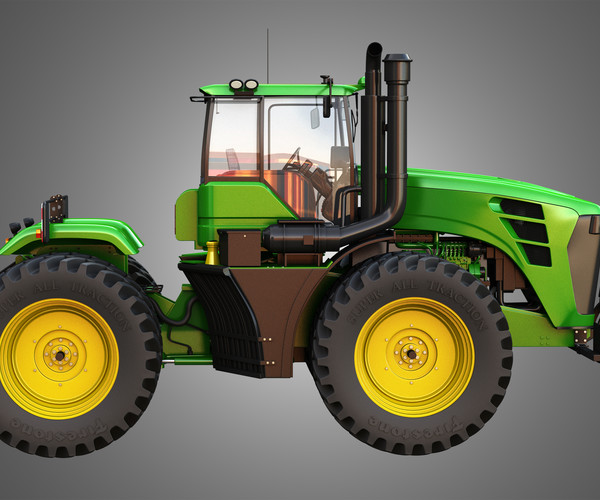 ArtStation - 9230 Articulated Tractor 3D model | Resources