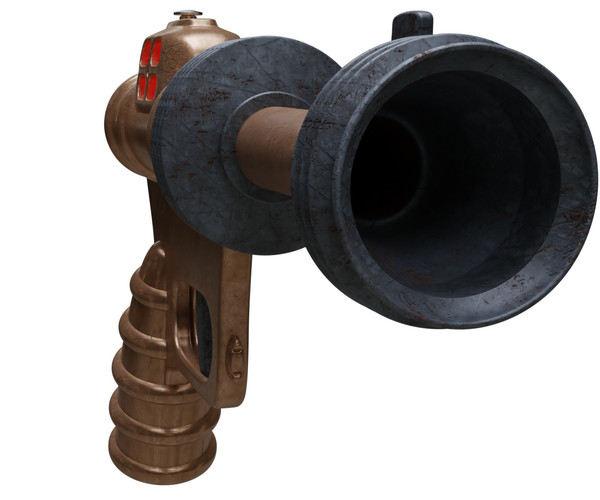 ArtStation - 3D Buck Rogers Disintegrator Pistol | Resources