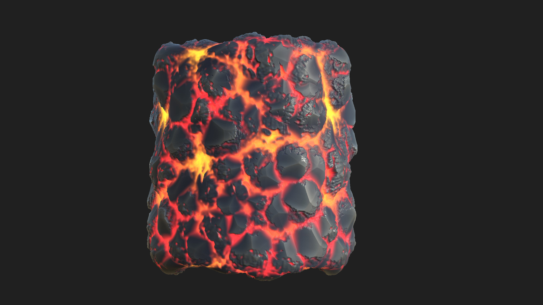 ArtStation - Stylized Lava materials | Game Assets