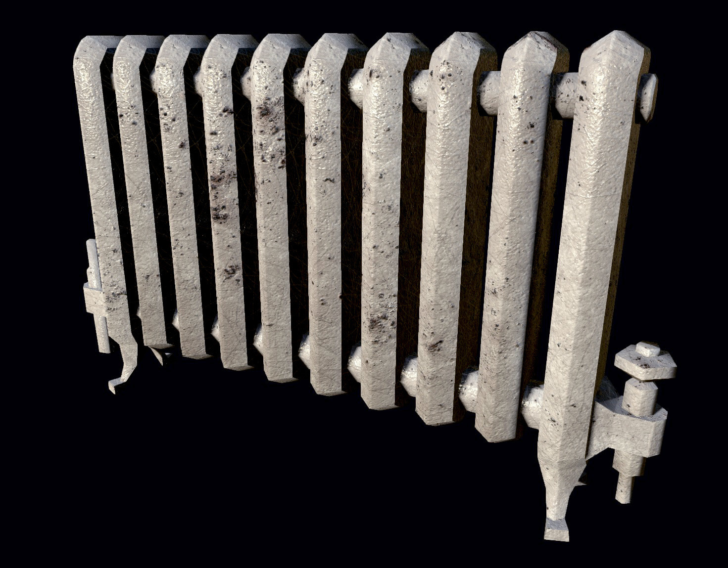 ArtStation - Radiator - PBR - Old Textured | Game Assets