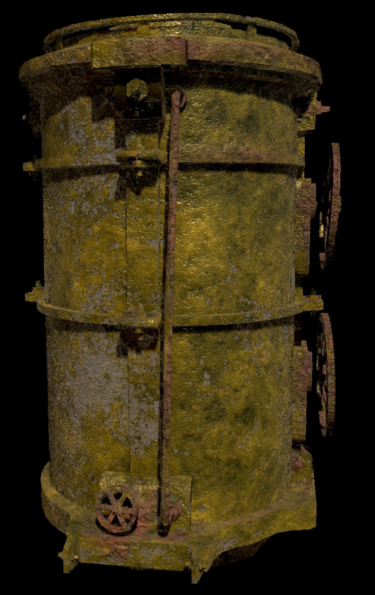 ArtStation - Steam Machine - PBR - Dirty Textured | Game Assets