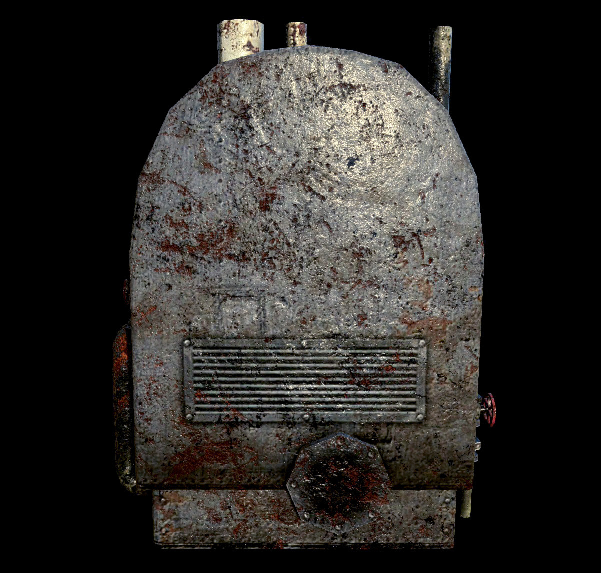 ArtStation - Boiler Furnace - PBR - Old Textured | Game Assets