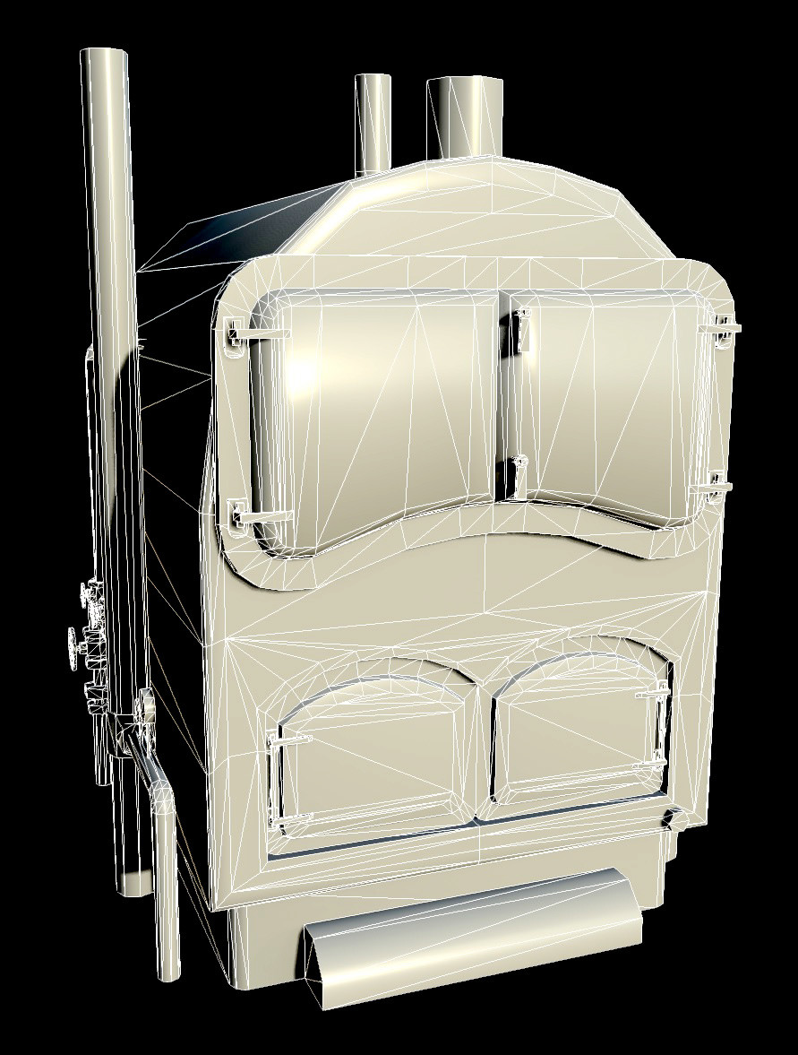 ArtStation - Boiler Furnace - PBR - Old Textured | Game Assets