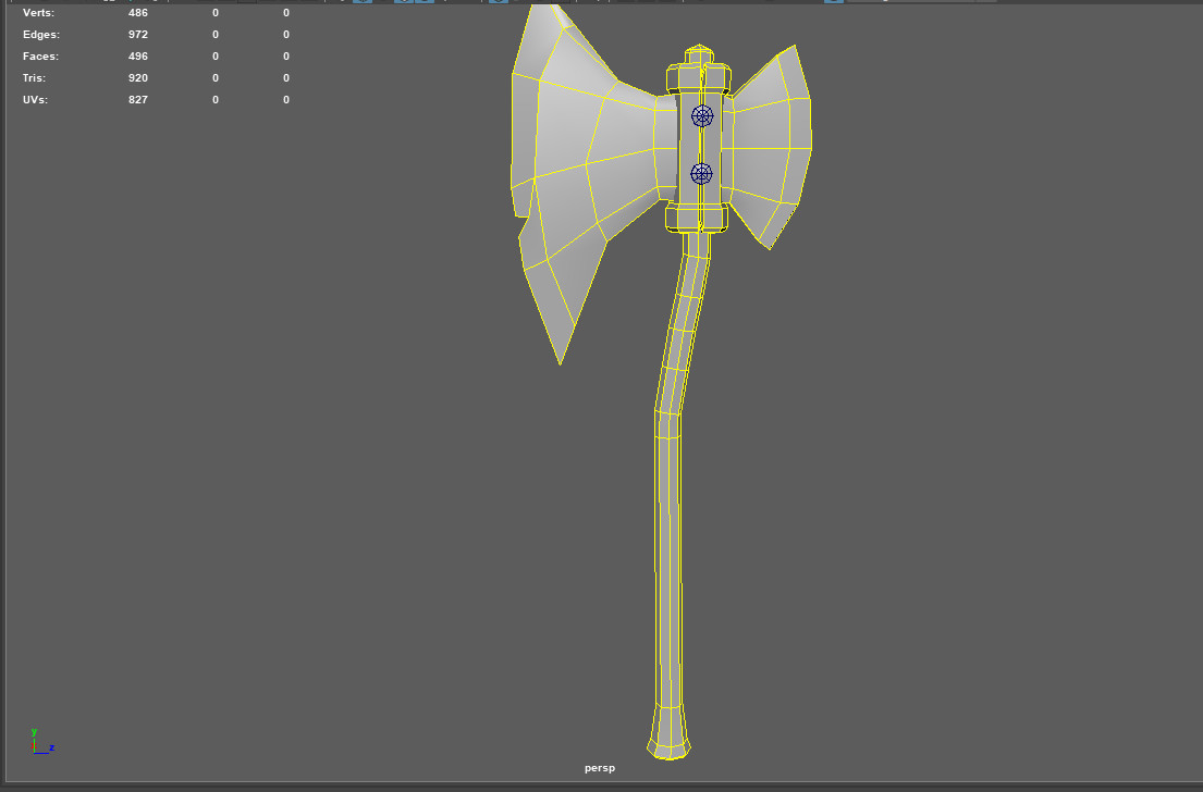 ArtStation - Low Poly Fantasy Axe | Game Assets