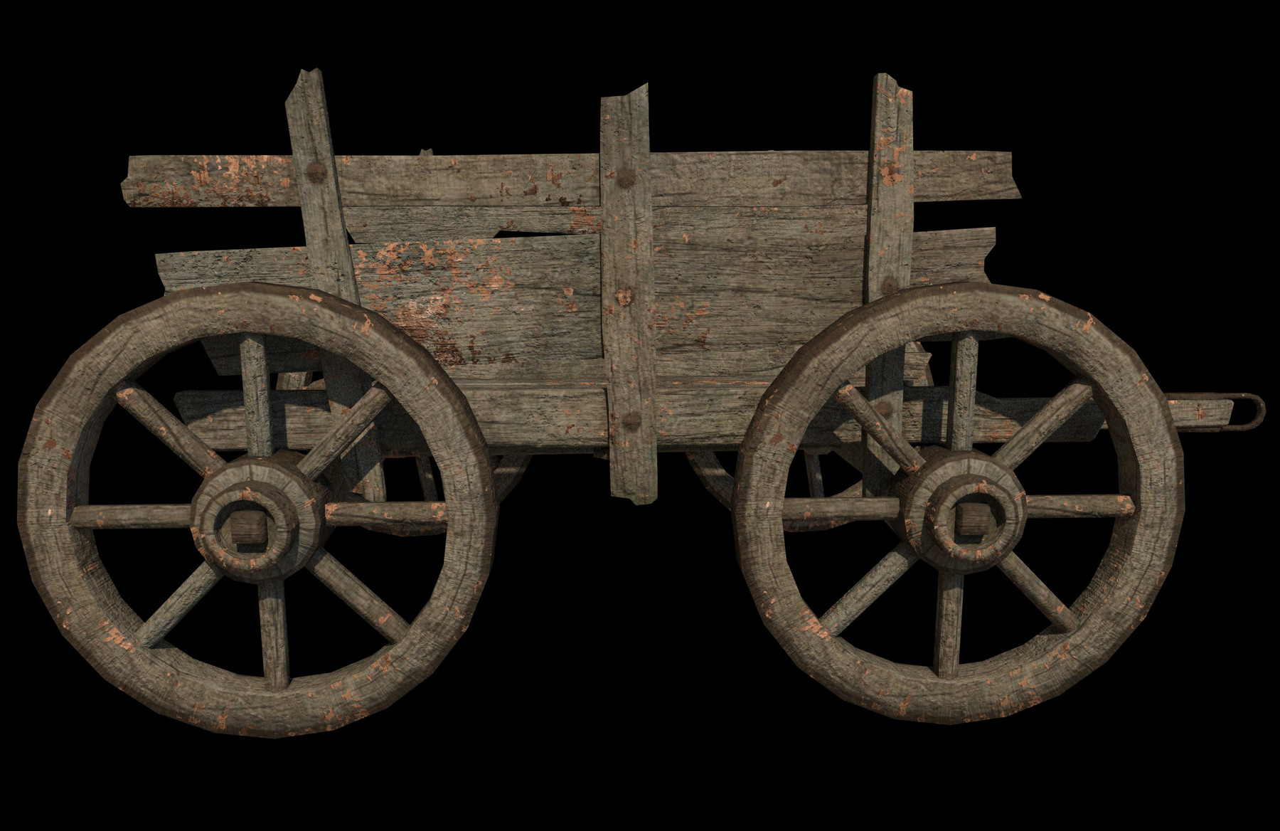 ArtStation - Wheel Cart - PBR - Textured | Resources