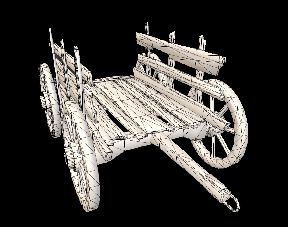 ArtStation - Wheel Cart - PBR - Textured | Resources