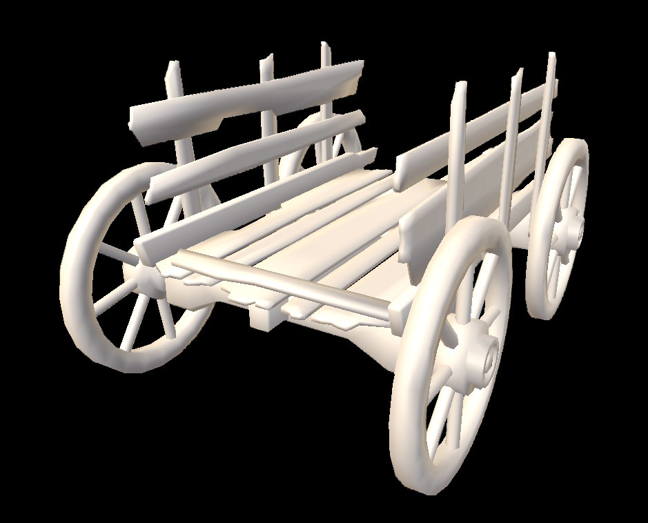 ArtStation - Wheel Cart | Resources