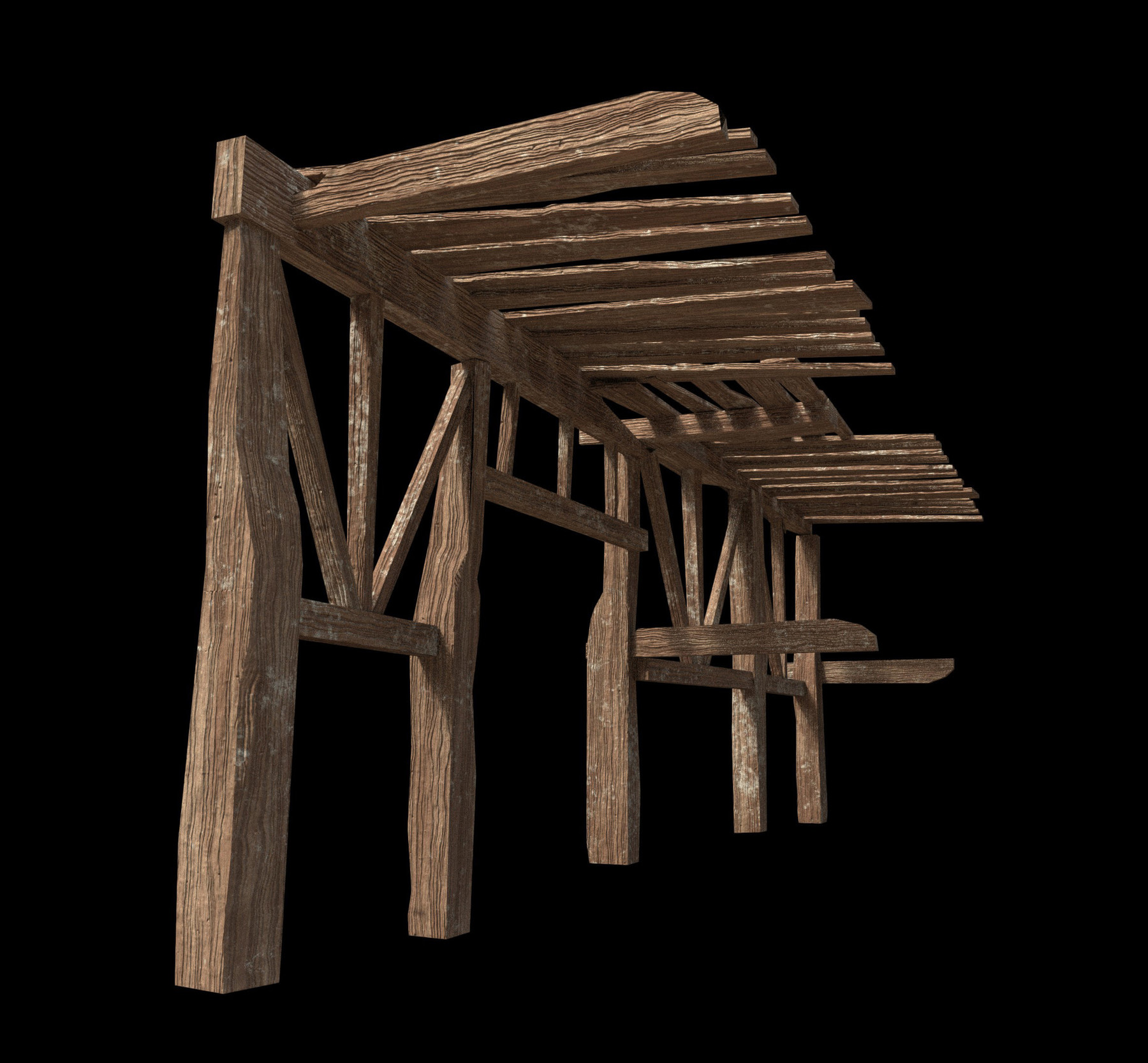 ArtStation - Wooden Platform - PBR - Textured | Resources