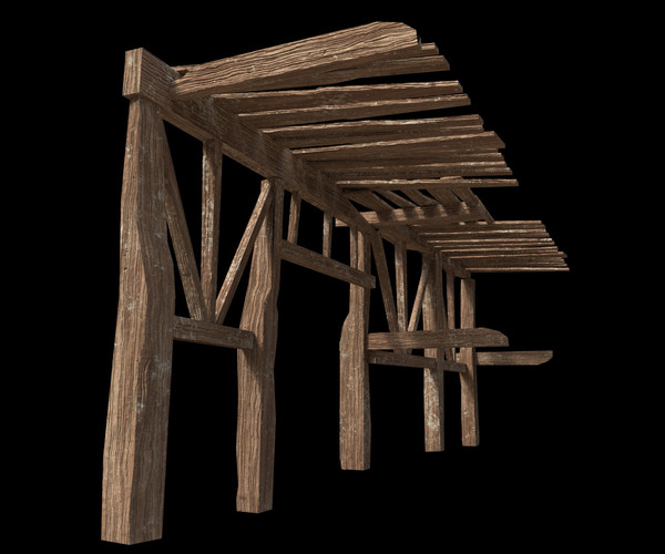 ArtStation - Wooden Platform - PBR - Textured | Resources