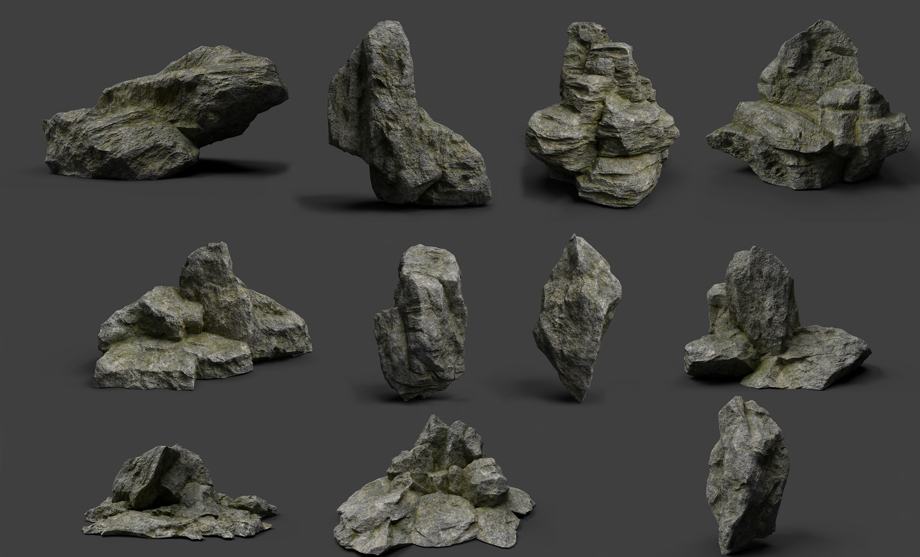 ArtStation - Rock Collection 003 | Game Assets