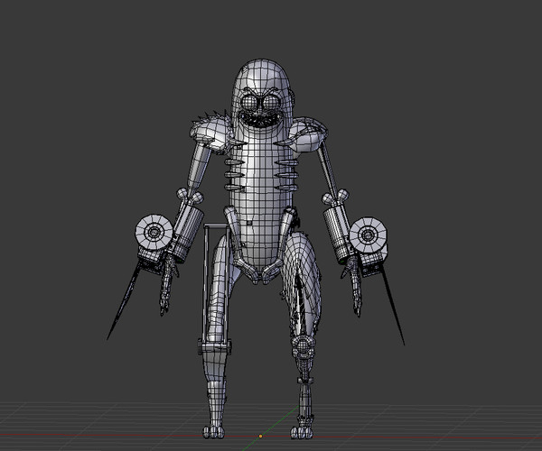 ArtStation - Pickle Rick rat suit 3D model | Resources