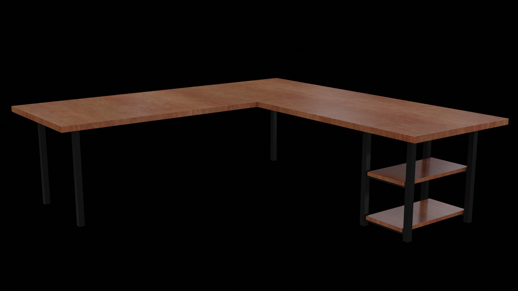 ArtStation - L Shaped Desk | Resources