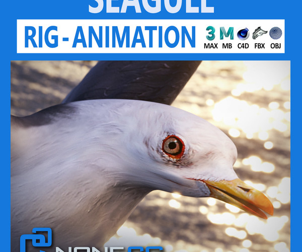ArtStation - Animated Seagull | Game Assets