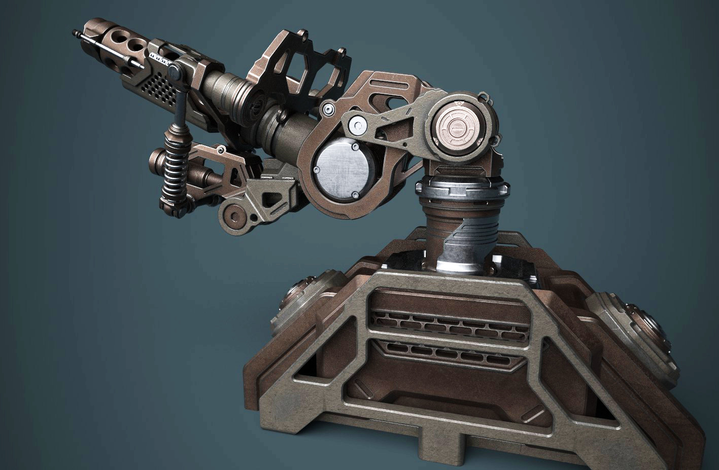 ArtStation - Sci-fi Cannon | Game Assets