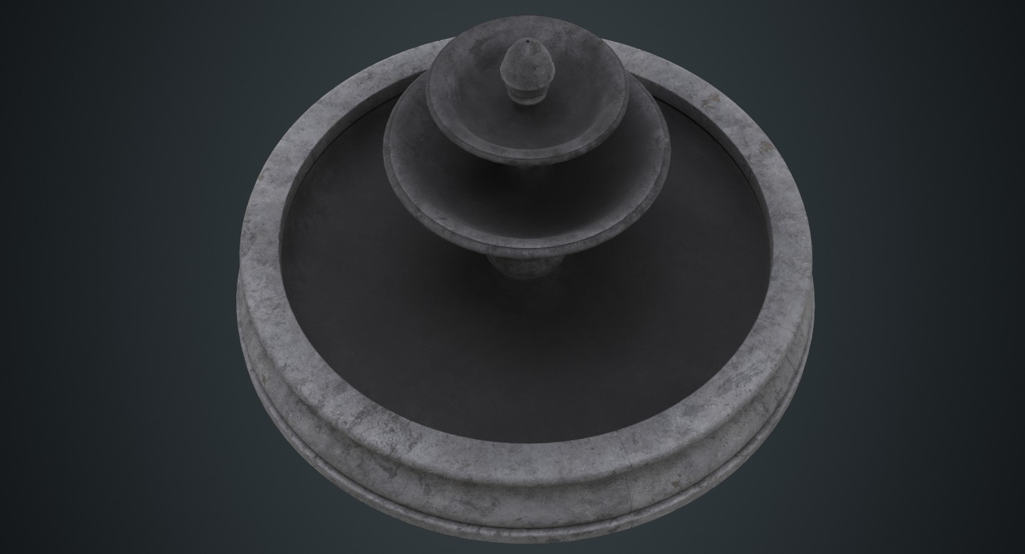 ArtStation - Fountain 1B | Game Assets