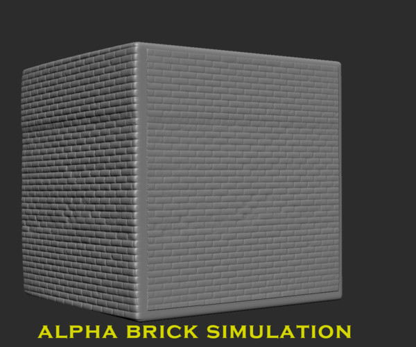 ArtStation - Apha brick simulation | Resources