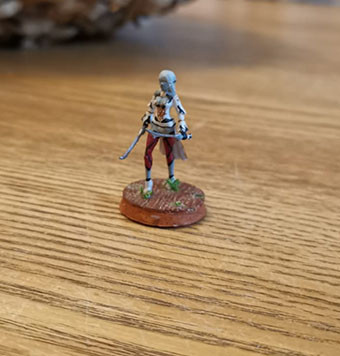 ArtStation - Dark Female Elf Bladedancer 3D print Ready | Resources