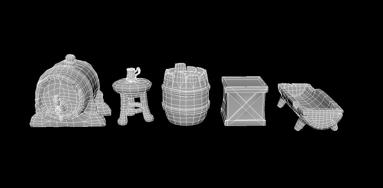 ArtStation - Stylized Assets 6 Pack | Game Assets