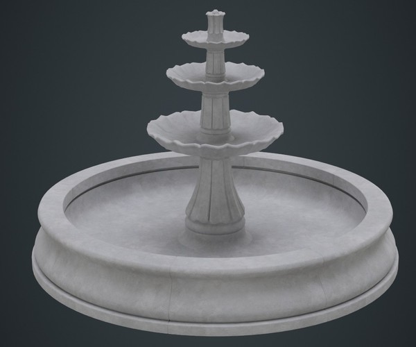 ArtStation - Fountain 2A | Game Assets
