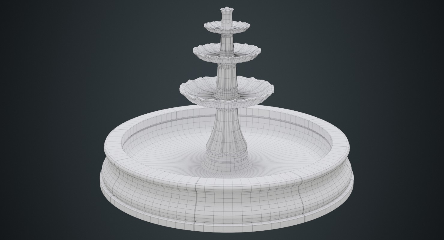 ArtStation - Fountain 2B | Game Assets
