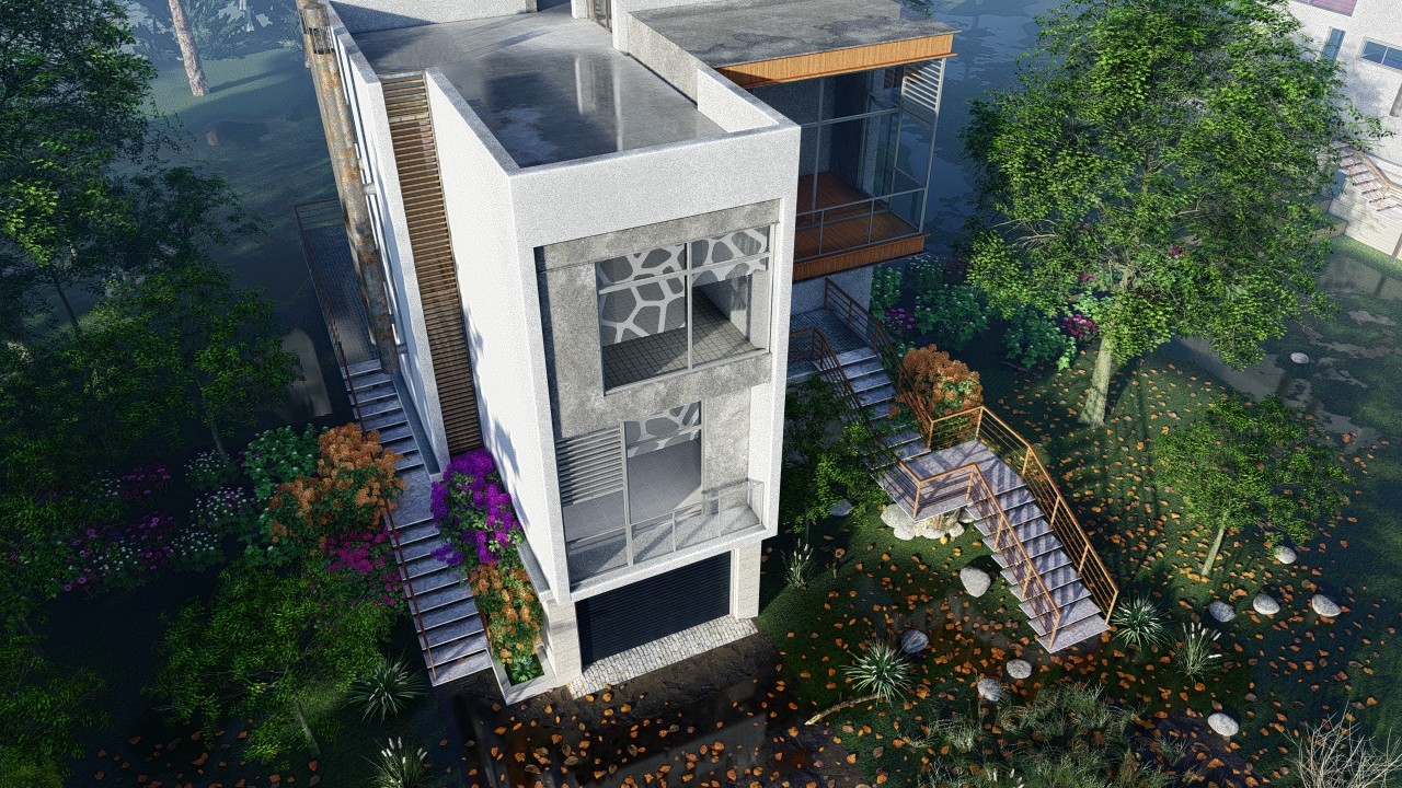 ArtStation - Exterior villa | Game Assets