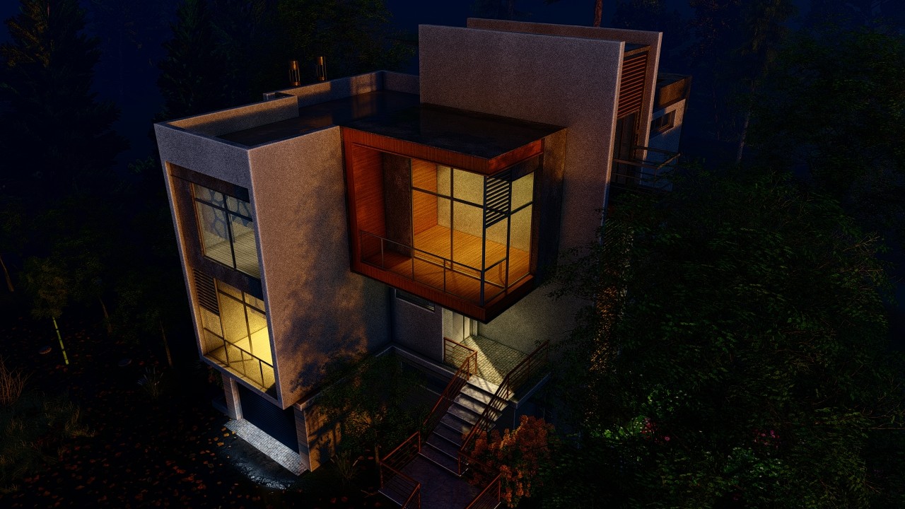 ArtStation - Exterior villa | Game Assets