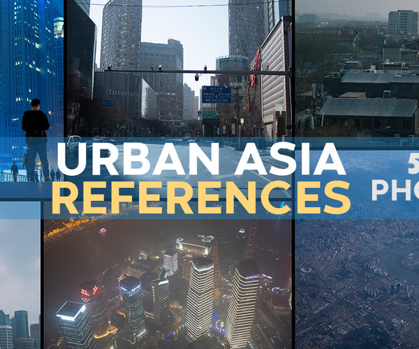 ArtStation - Urban Asia Reference Photos | Resources