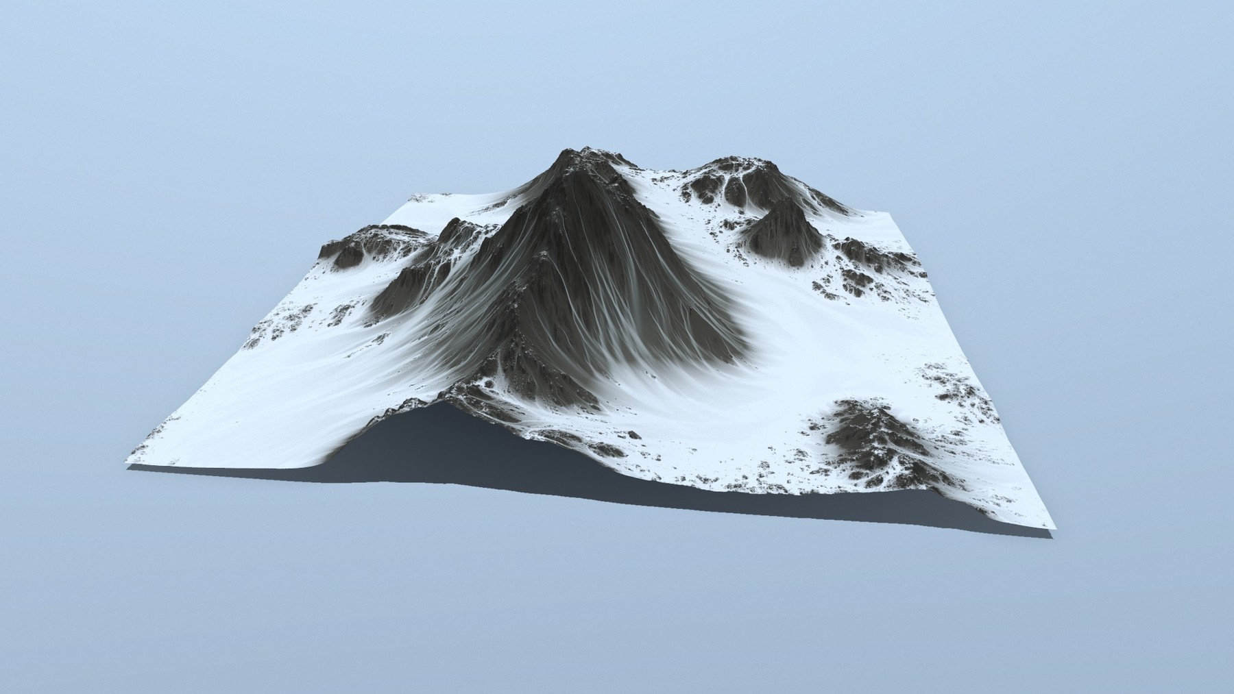 ArtStation - snow mountain | Game Assets