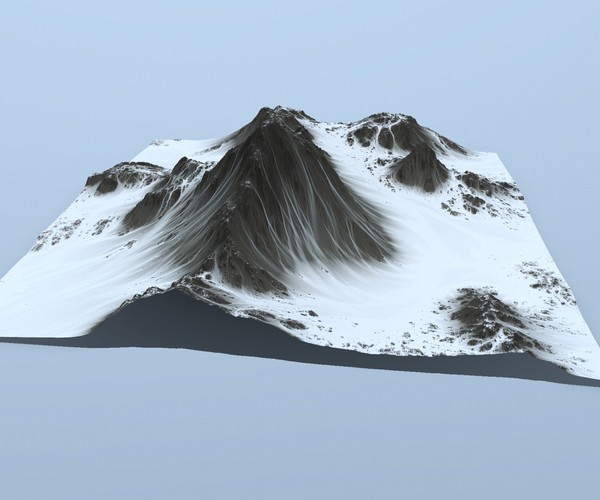 ArtStation - snow mountain | Game Assets