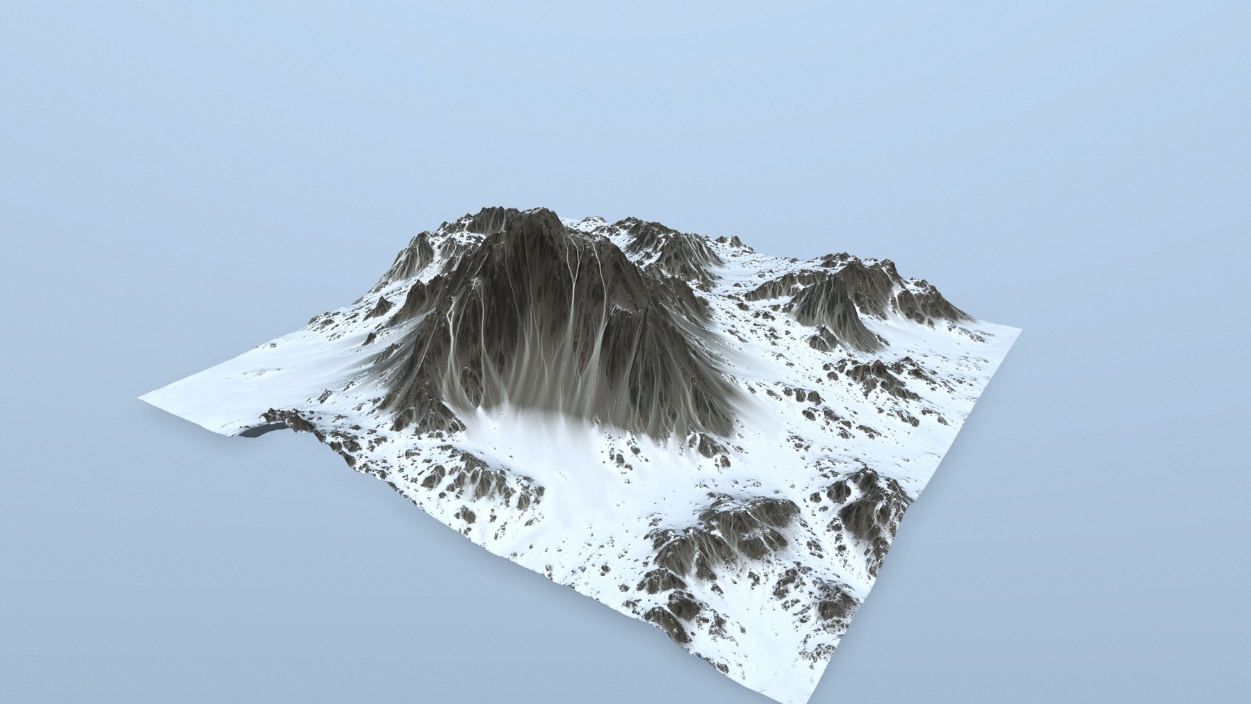 ArtStation - snow mountain | Game Assets