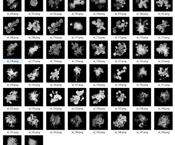 ArtStation - 50 Alpha Pack - Spots&Blots | Brushes