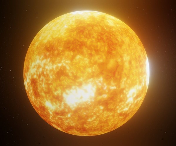 ArtStation - Photorealistic Sun 8k Textures 3D Model | Game Assets