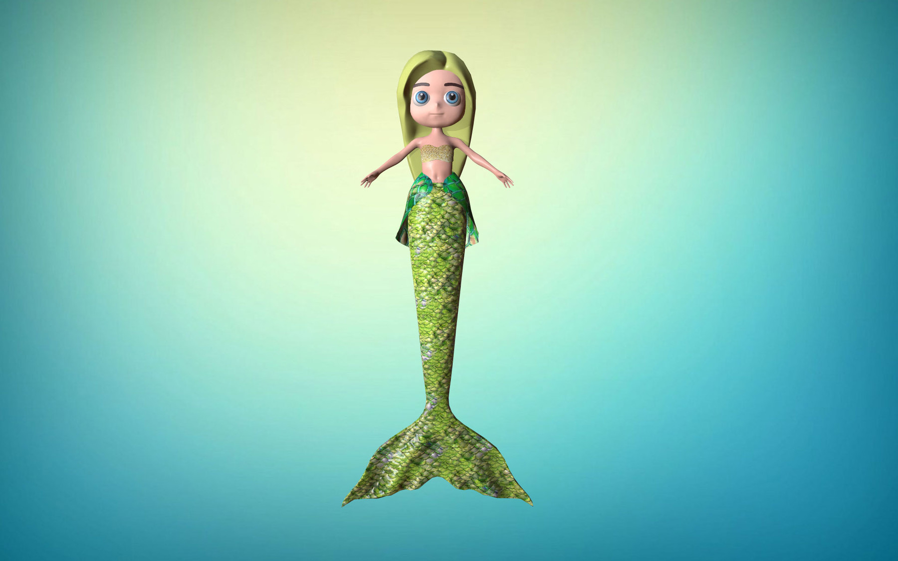 ArtStation - Sweet mermaid Pack | Game Assets