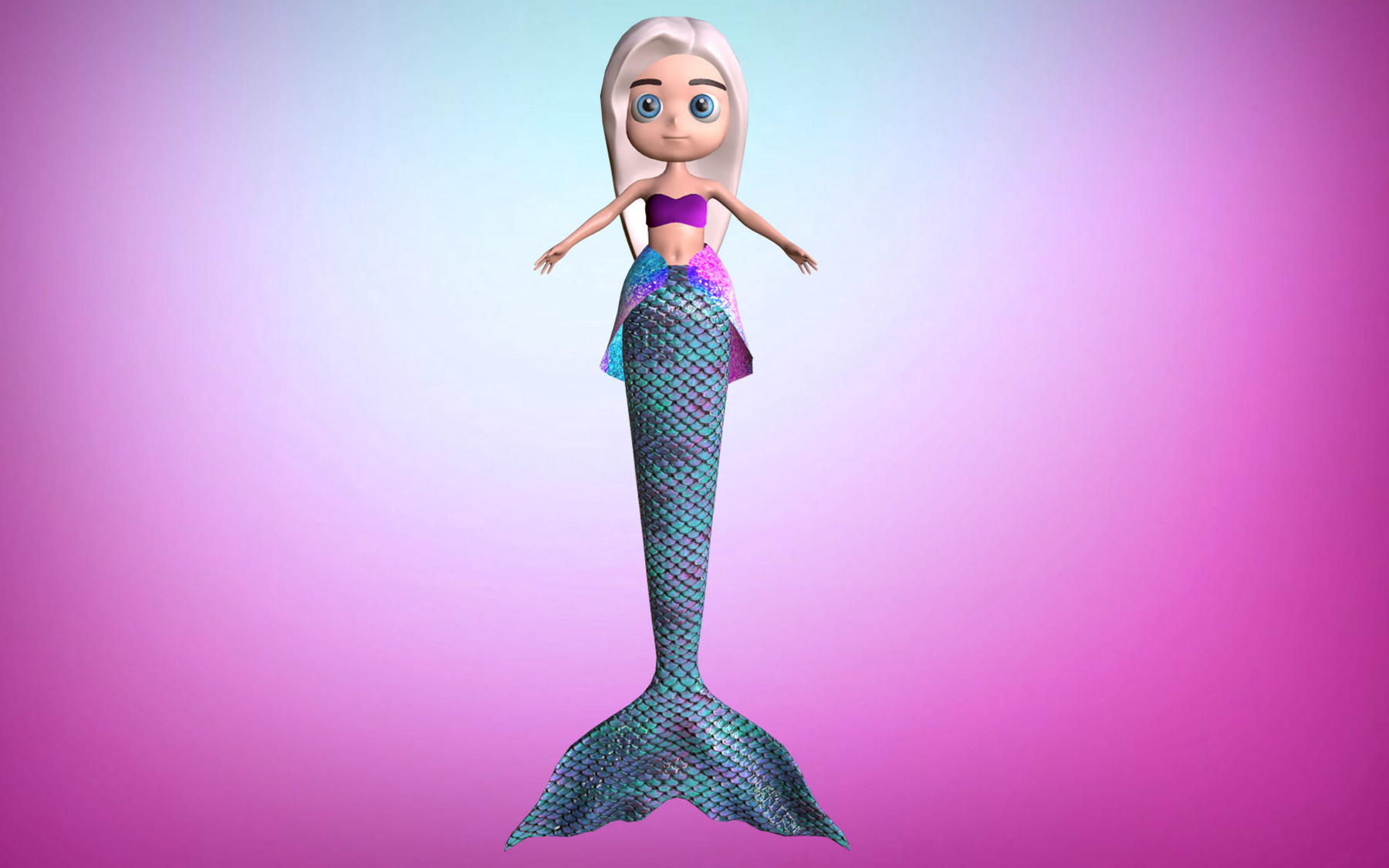 ArtStation - Sweet mermaid Pack | Game Assets