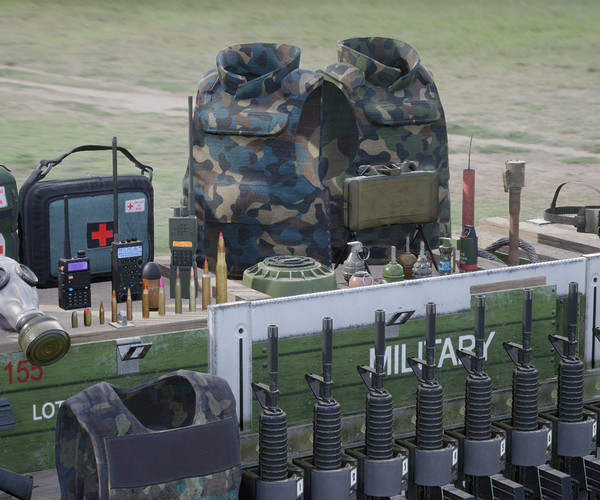 ArtStation - Weapons Pack Pro | Game Assets