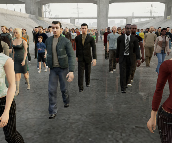 ArtStation - Population System Full Pack | Game Assets