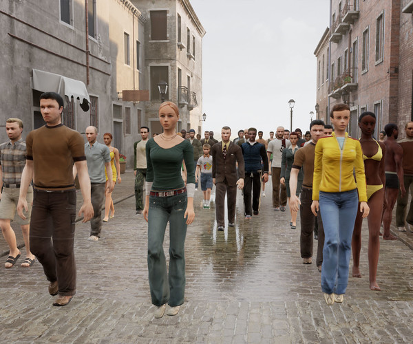 ArtStation - Population System Full Pack | Game Assets