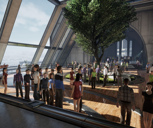 ArtStation - Population System Low Vers | Game Assets