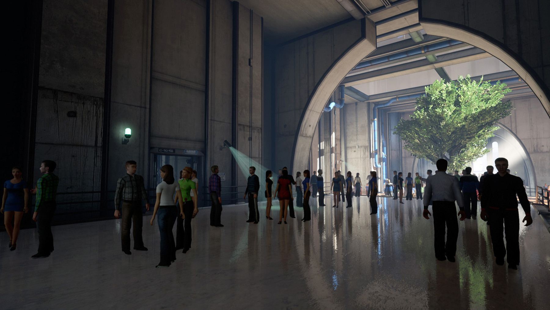 ArtStation - Population System Low Vers | Game Assets