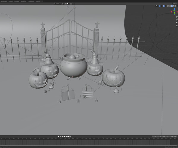 ArtStation - Halloween illustration | Resources